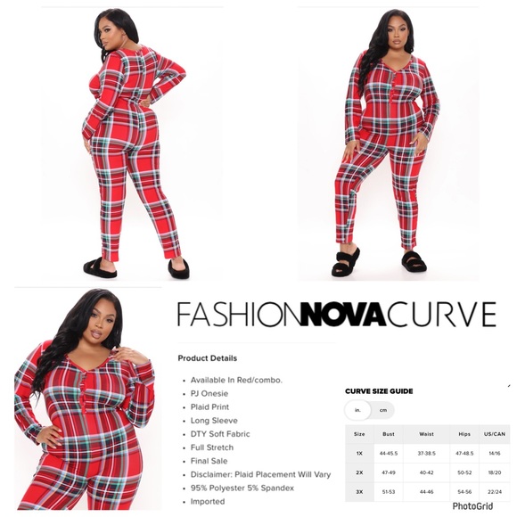 Fashion Nova | Intimates & Sleepwear | Fashion Nova X Plus Size Snuggle ...